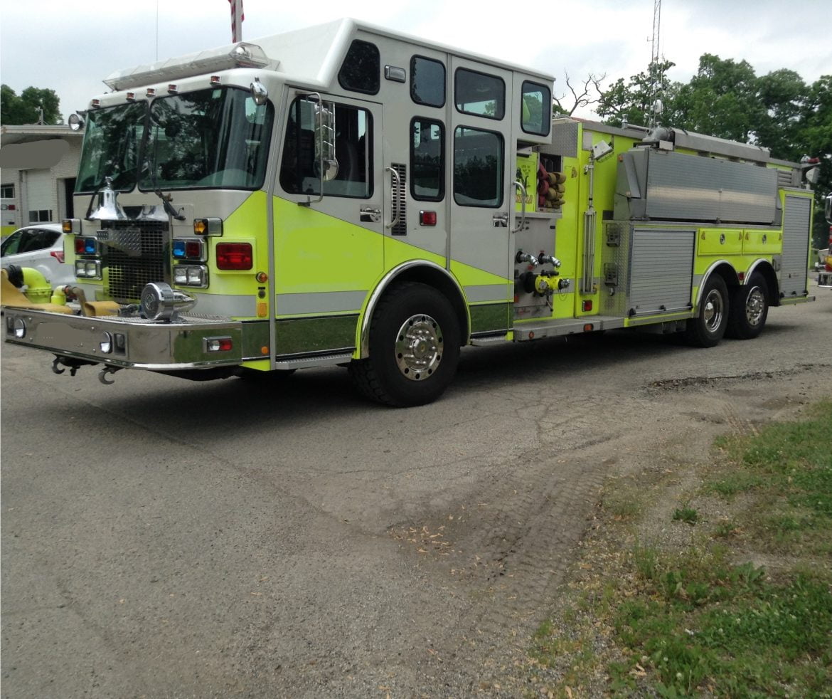 2001 Spartan Alexis Pumper Tanker #71659 – FTR – Fire Truck Resource