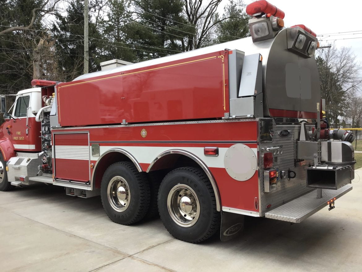 2001 International Pierce Tanker #716207 – FTR – Fire Truck Resource
