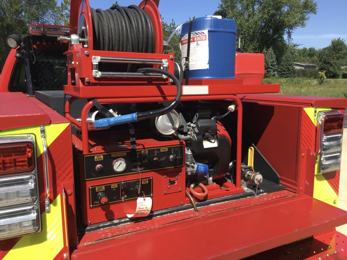 2012 200 Gallon High Pressure Skid Unit #716220 – FTR – Fire Truck Resource