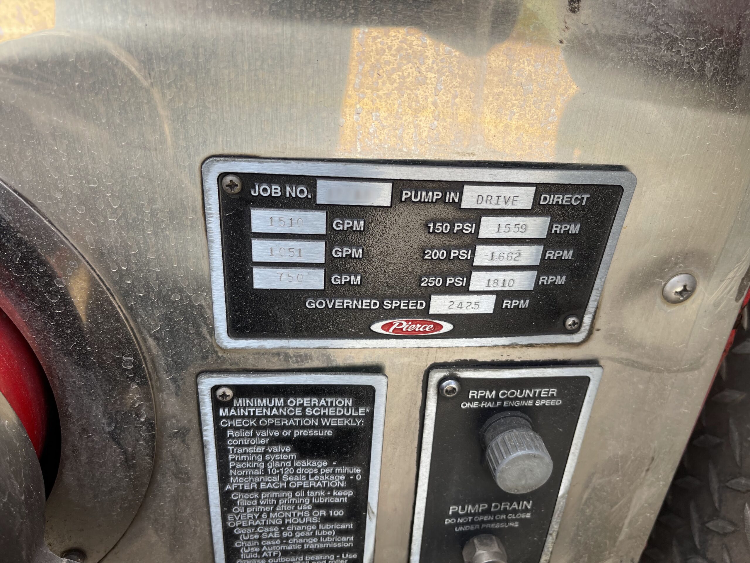 2001 Pierce Rescue Pumper #716270 – FTR – Fire Truck Resource